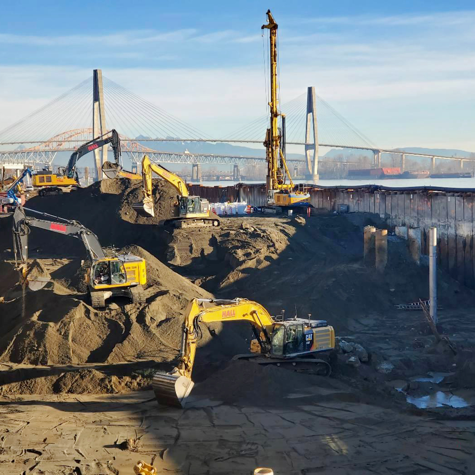 Projects | Hall Excavation & Shoring